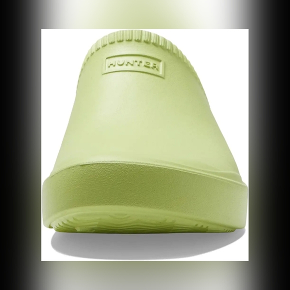 Hunter | Shoes | Hunter Inout Bloom Algae Foam Zesty Yellow Clog | Poshmark